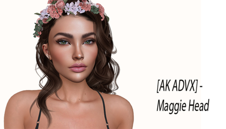 Second Life Marketplace - NRJ shape [AK ADVX] - Maggie Head